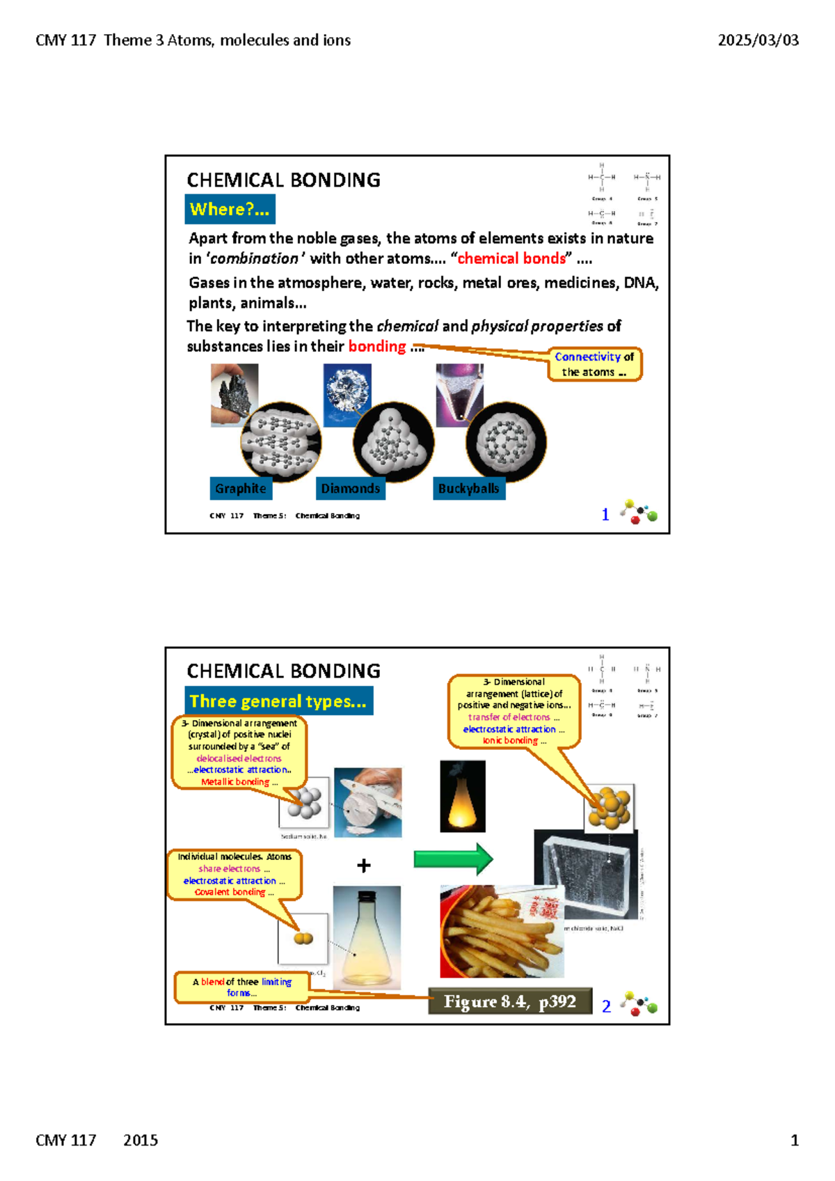 CMY 117 Final Exam Notes: Chemical Bonding and Lewis Structures ...