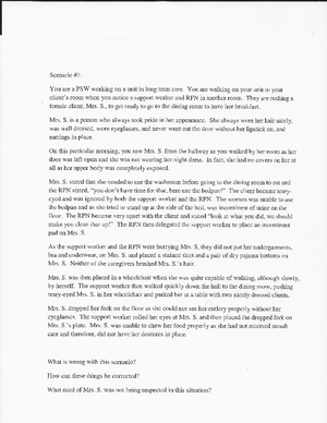 Module 10: Assisting with Medications - Group Assignment Part 1 - Studocu