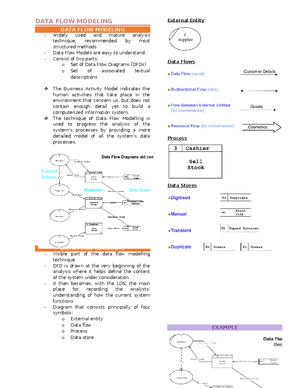 4c Creating Data Flow Diagrams - CREATING DATA FLOW DIAGRAMS System – group of interrelated ...