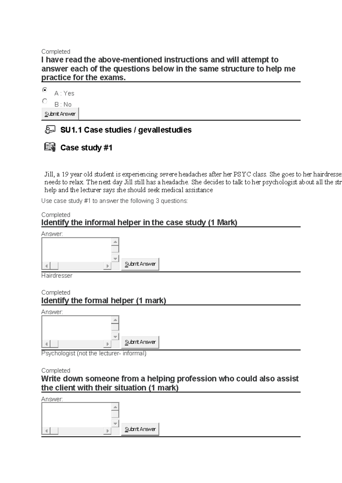 PSYC 321 Case Studies: Comprehensive Review for Exam Preparation - Studocu