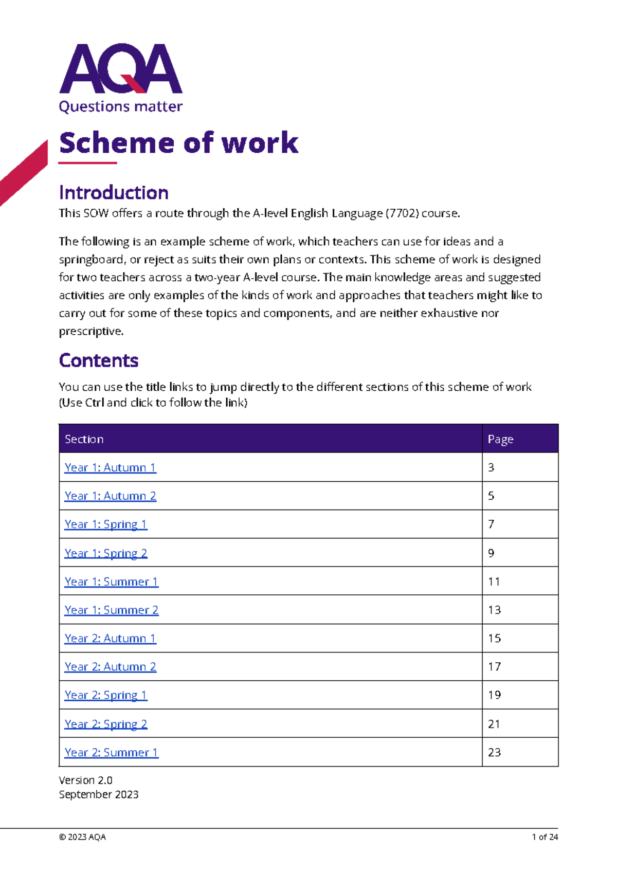 AQA-7702-SOW: Comprehensive A-Level English Language Scheme of Work ...