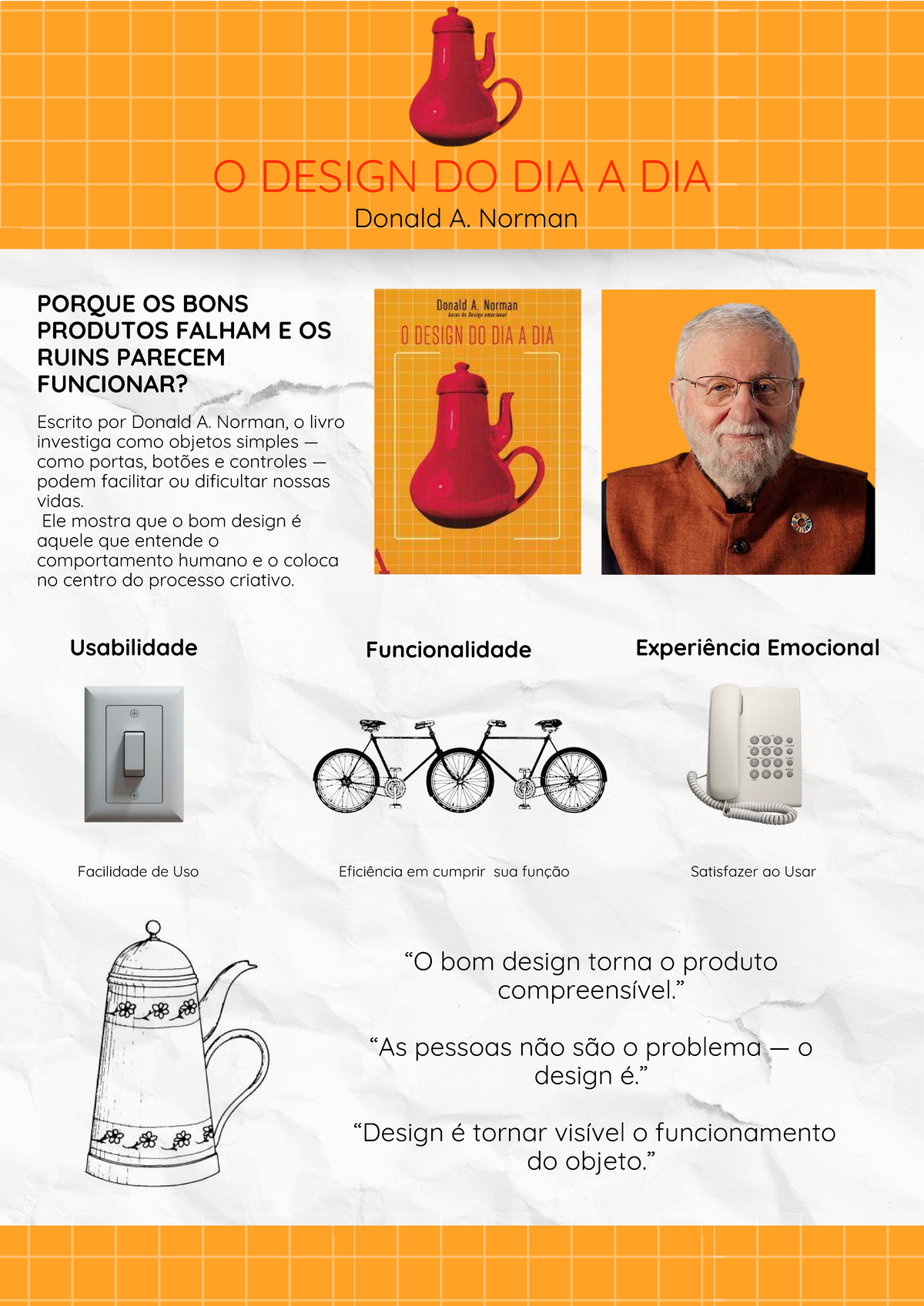 O Design do Dia a Dia: Princípios de Usabilidade e Funcionalidade - Studocu