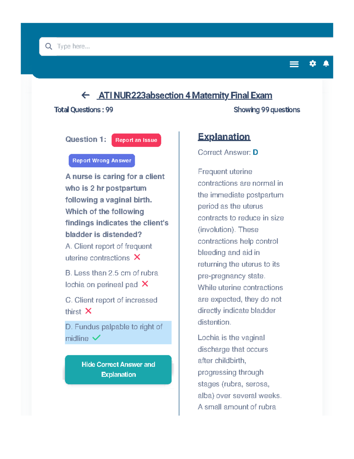 NUR223AB Maternity Final Exam Study Notes: Key Questions & Answers ...
