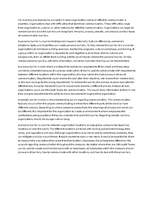 D353 Task 1 - Task 1 - A1. First, I would assess the organization’s ...