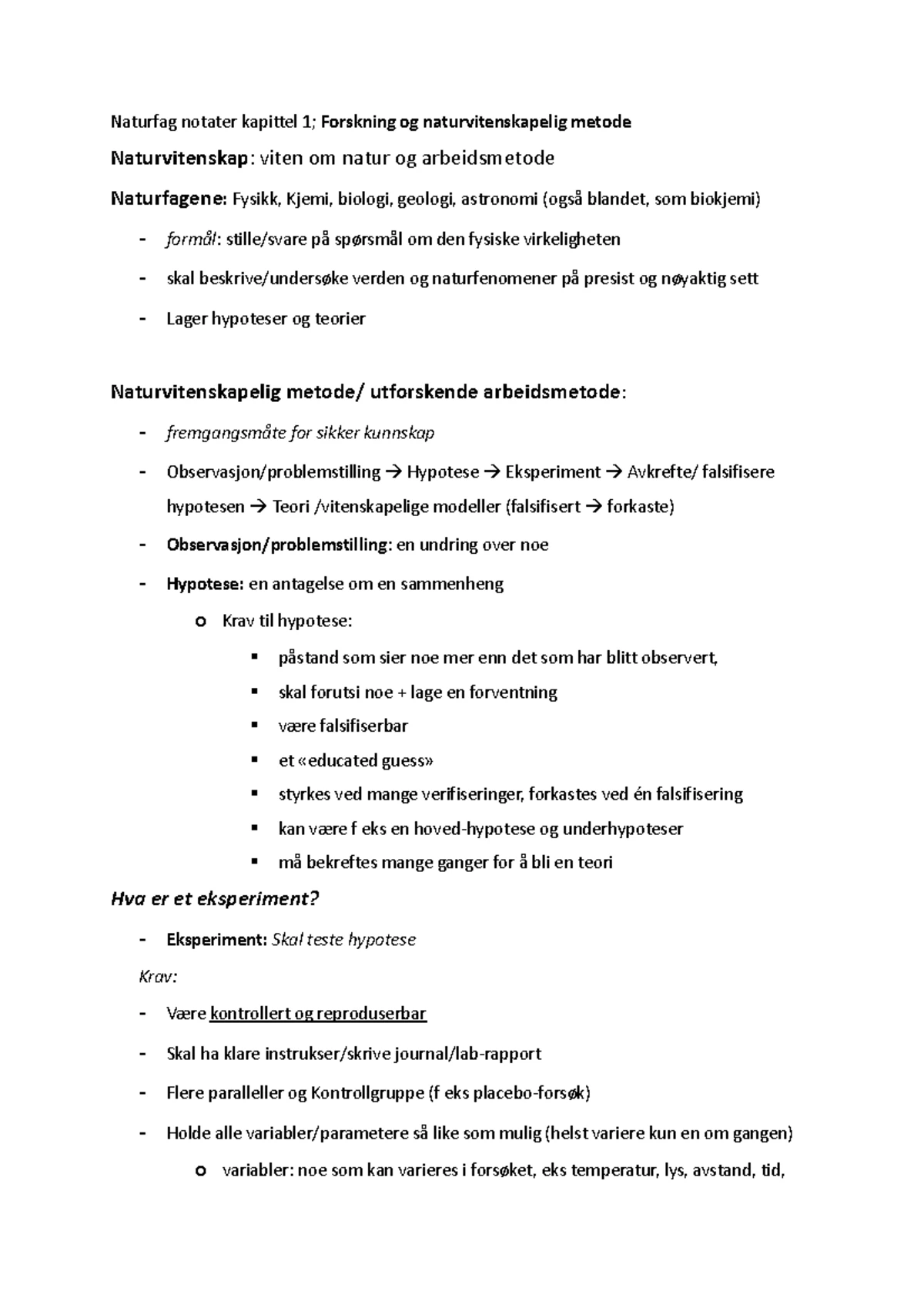 Naturfag kap 6 - notater - Naturfag kap 6: Bølger og trådløs kommunikasjon: Hva er stråling ...