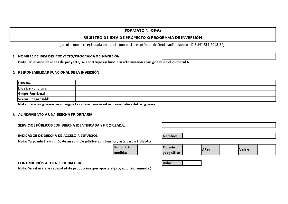 Formato 5a directiva 001 2019 EF6301 - 1 NOMBRE DE IDEA DEL PROYECTO ...