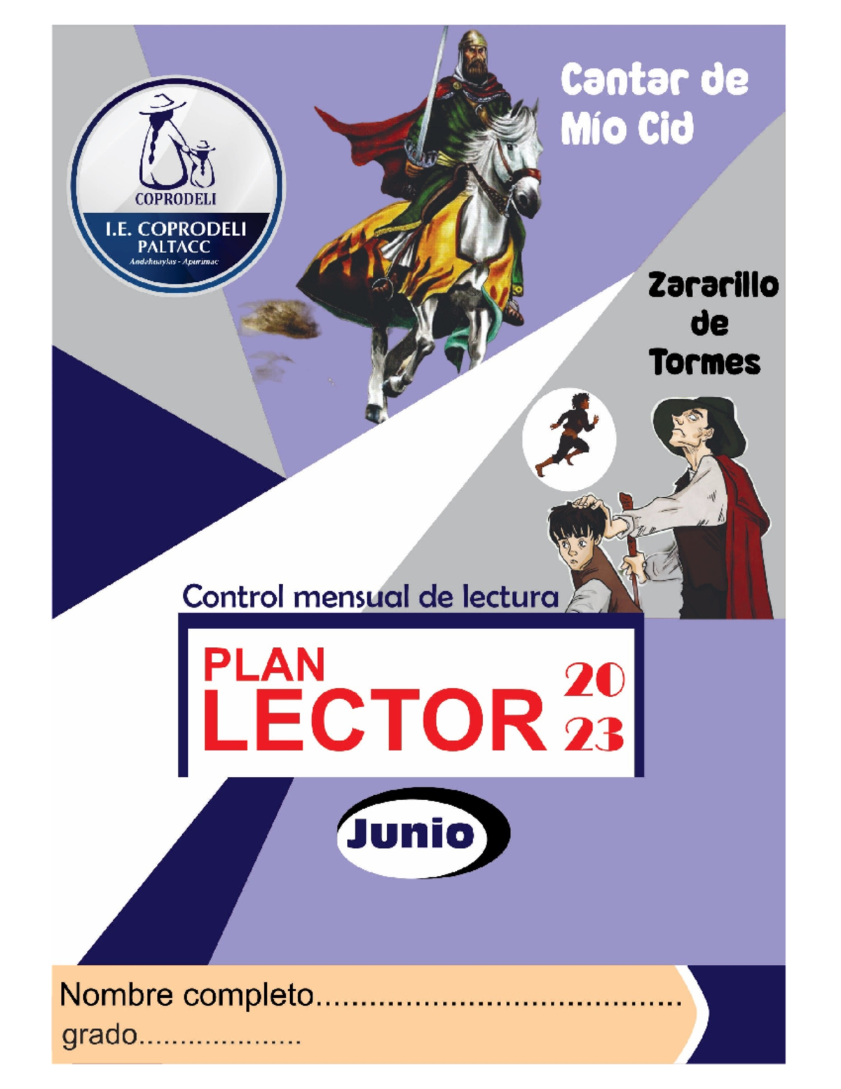 Control de Lectura Mensual Junio 2023 - 1RO A 2DO - Studocu