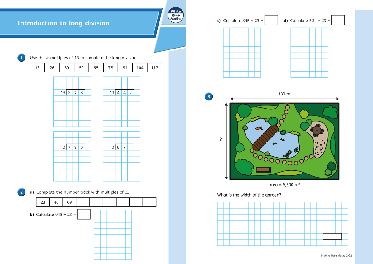 Y6 Autumn Block 2 WO11 Long Division Practice 2022 - Studocu