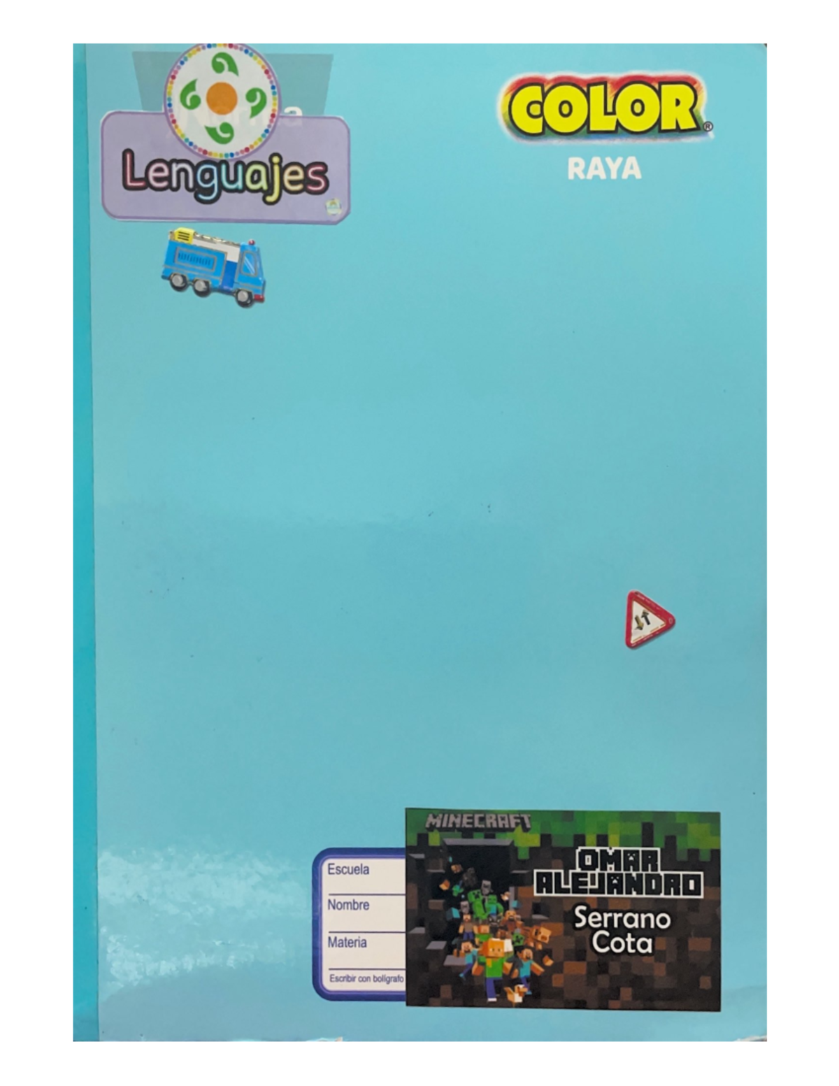 Lenguajes - axz - MINECRAFT OMAR Escuela ALEJANDRO Nombre Serrano Materia Cota Escribir con ...