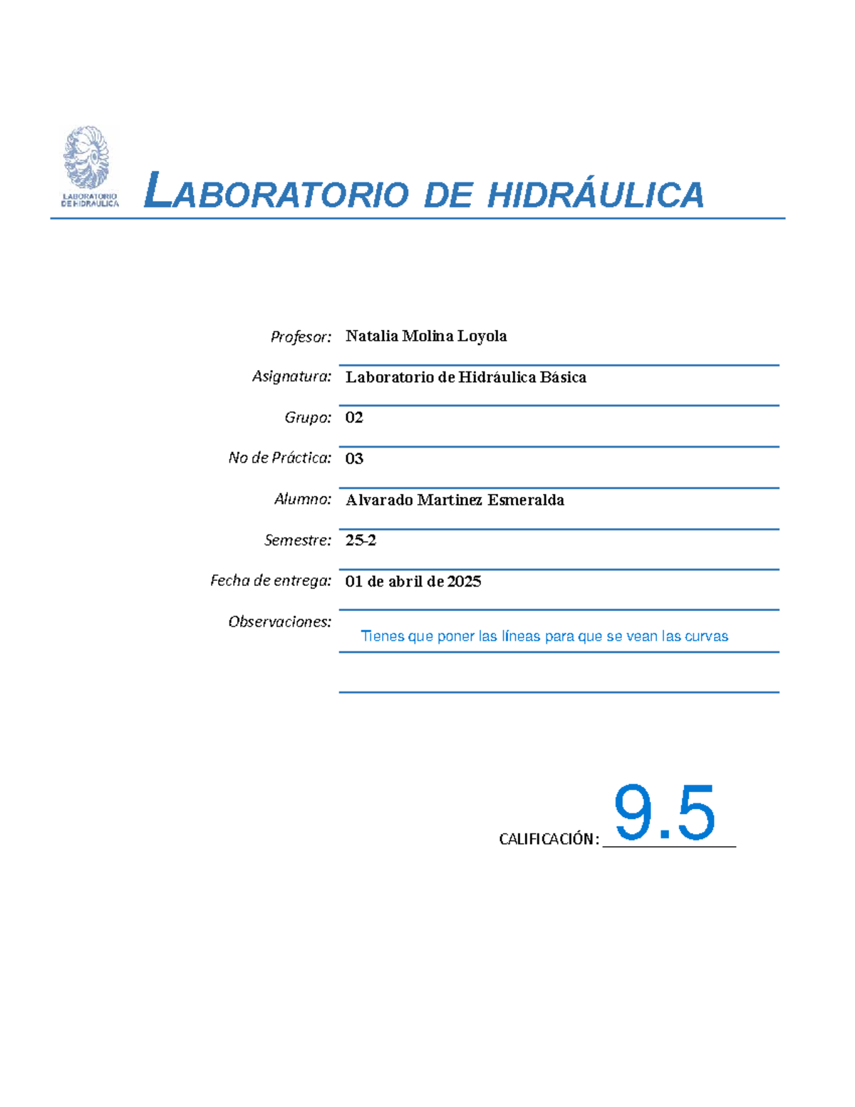 Práctica No. 3: Análisis de Vertedores en Hidráulica Básica - Studocu
