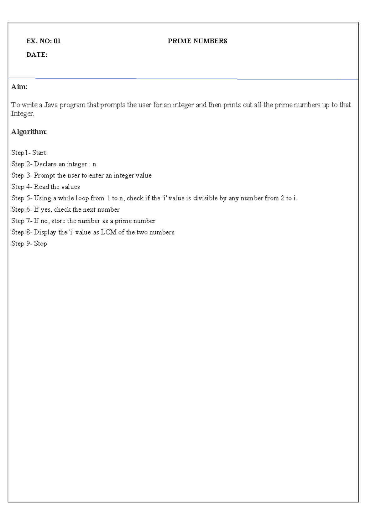 Java Programming Assignments: Prime Numbers, Matrix Multiplication & More - Studocu