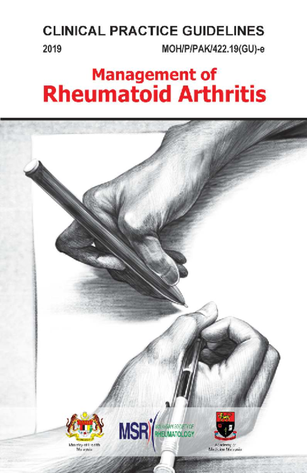 Clinical Practice Guidelines for Management of Rheumatoid Arthritis ...