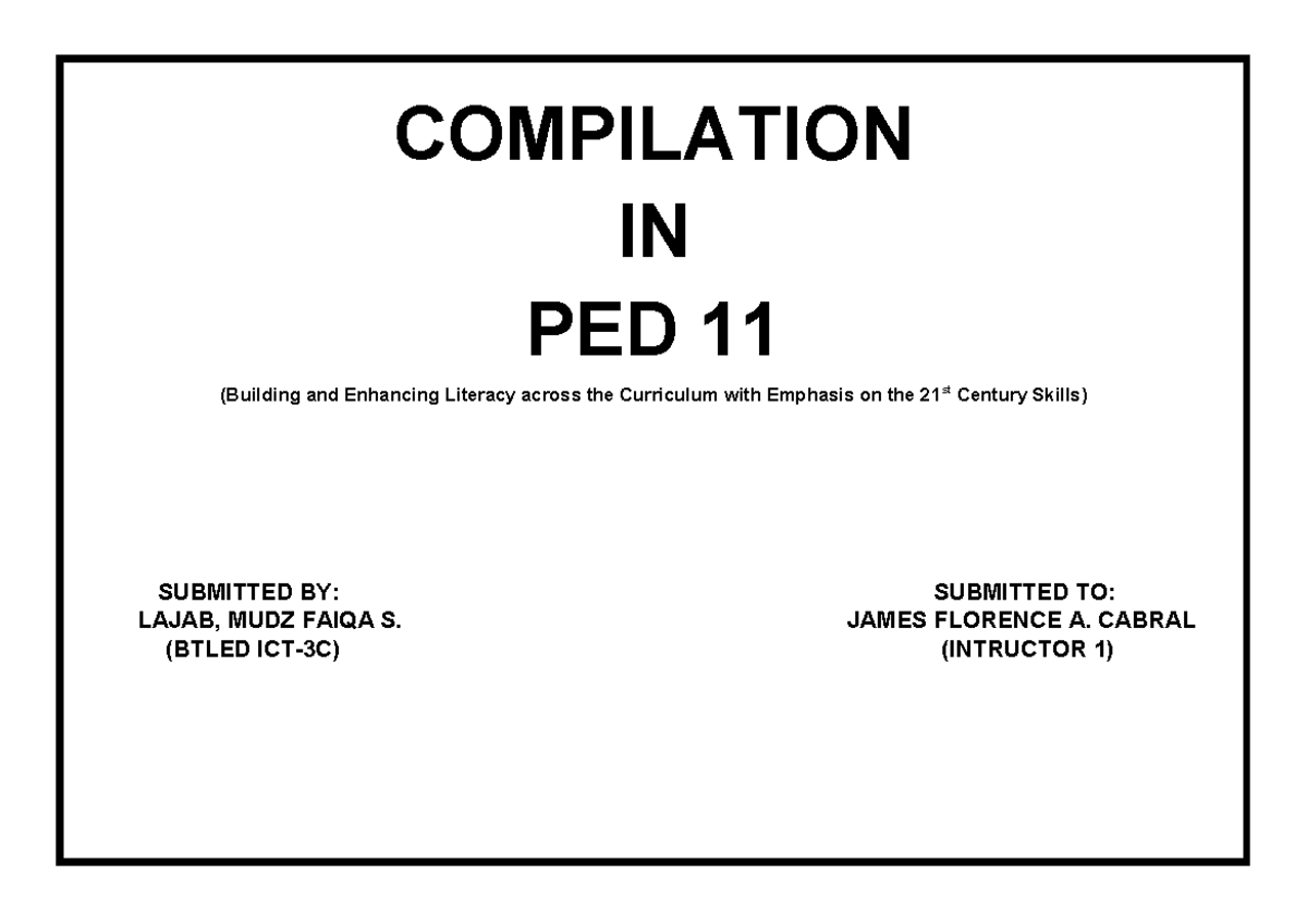 Compilation- Front-PAGE Lajab - Educational Research - COMPILATION IN ...