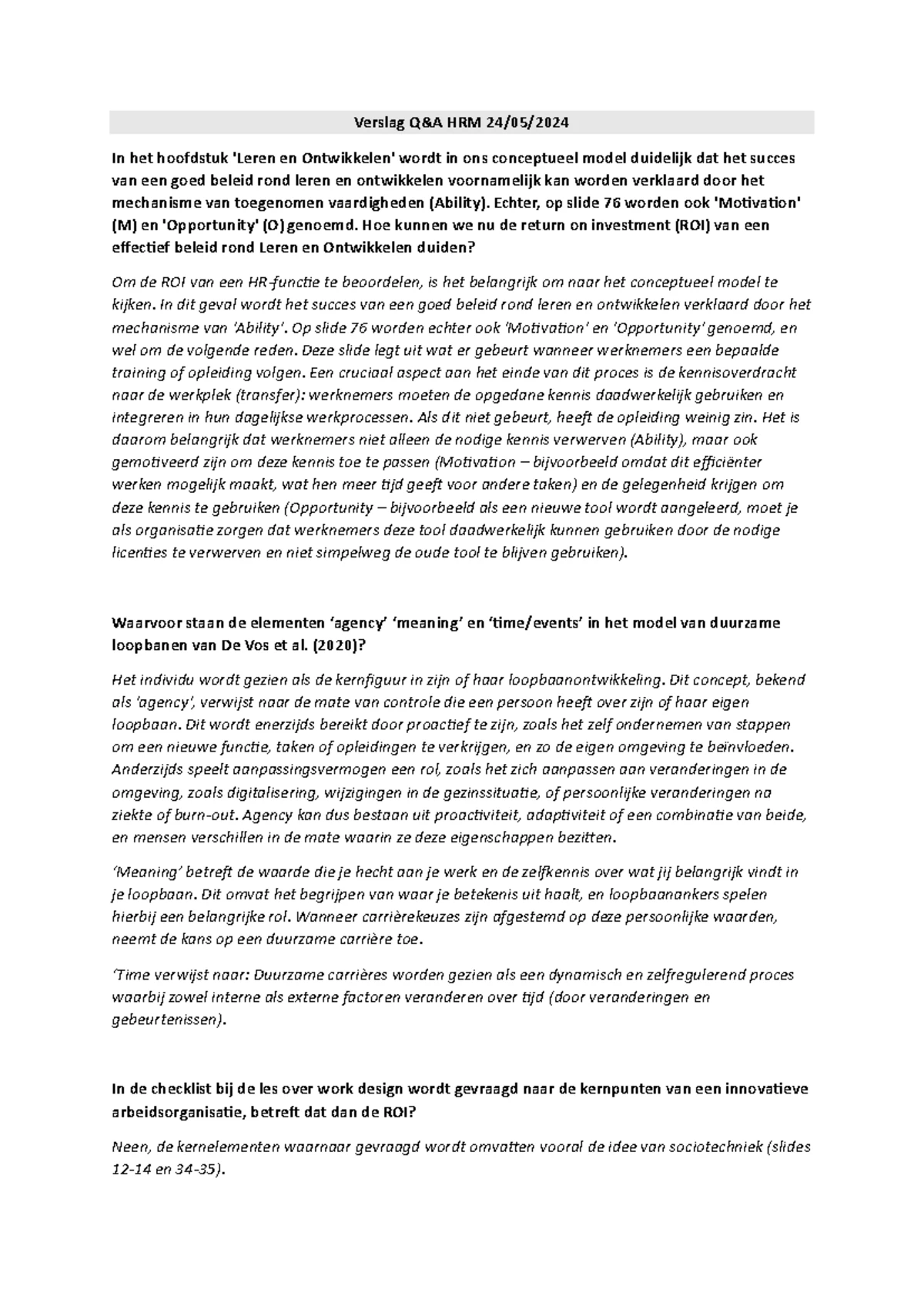 Regulatieve cyclus Strien - REGULATIEVE CYCLUS VAN STRIEN Figuur 1 De ...