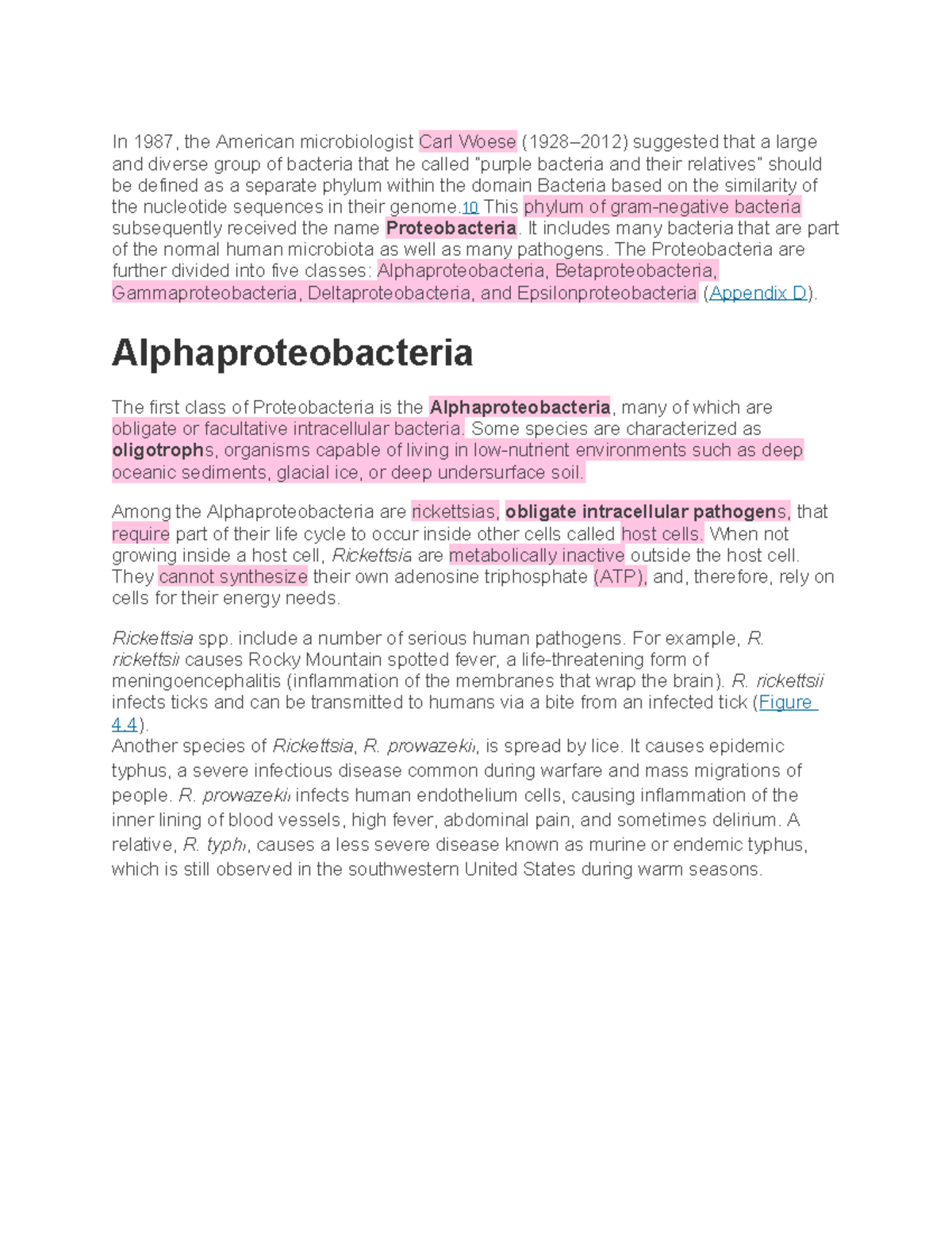 Diverse Prokaryotic Taxonomy: Proteobacteria & Archaea Overview - Studocu