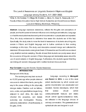 PR2 Reviewer - PRACTICAL RESEARCH 2 G12 ABM- REVIEWER LESSON 1 ...