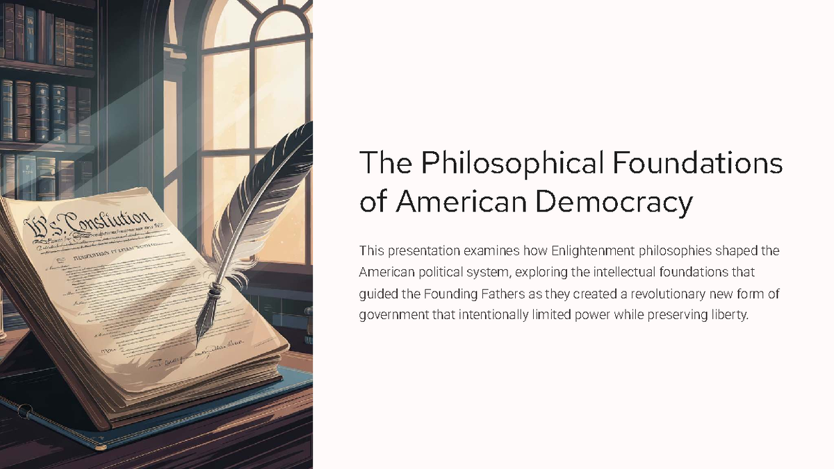 PHIL 101: Philosophical Foundations of American Democracy ...