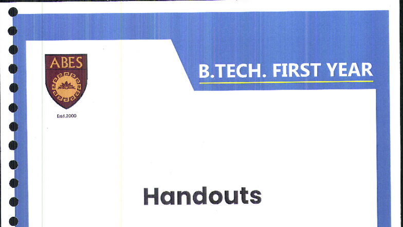 B.TECH. 1st Year Engineering Physics Handouts: Unit 5 - Superconductors ...