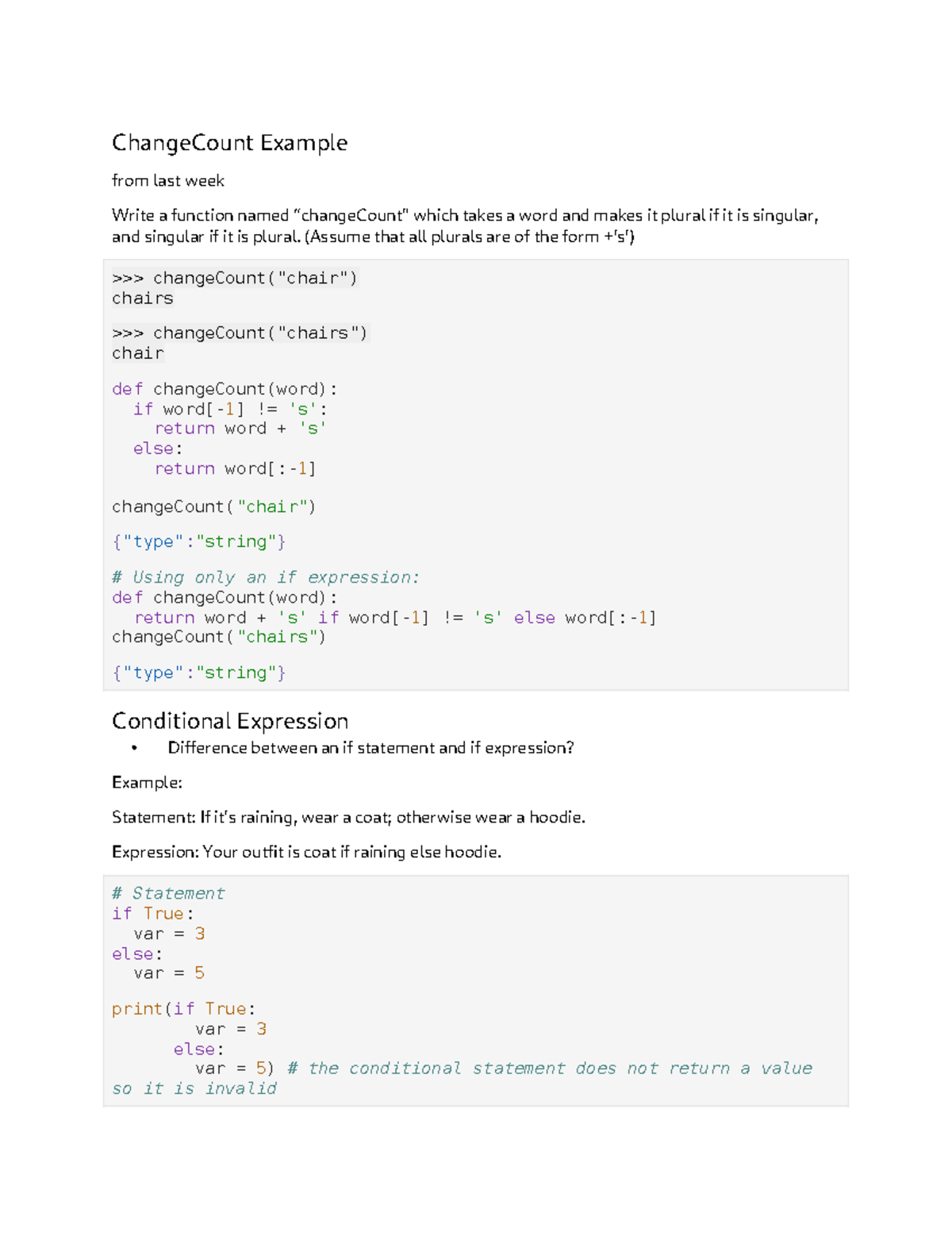 CS101 Lab 7: Recursion and Function Examples - Studocu