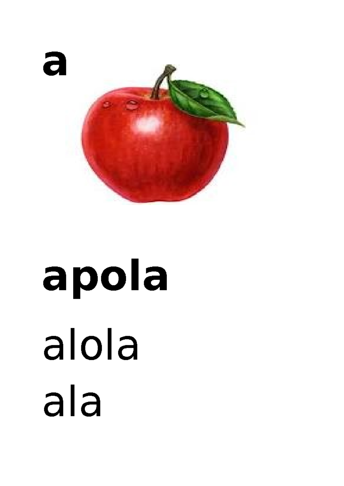 Medumo - a apola alola ala d dula dupa duma g goga gana goma h hamola ...