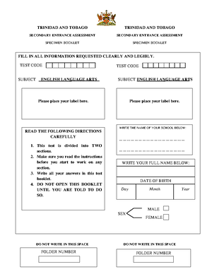 CSEC ENG A Notice Sample V. Ramoutar- Singh - V. Ramoutar-Singh ...
