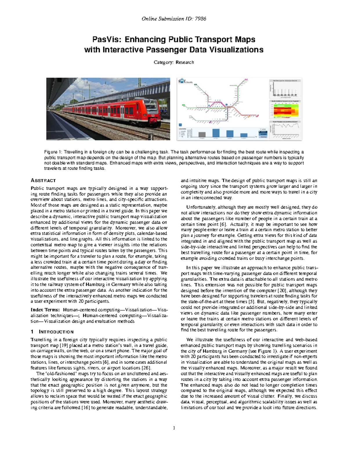PasVis: Enhancing Public Transport Maps with Interactive Data ...