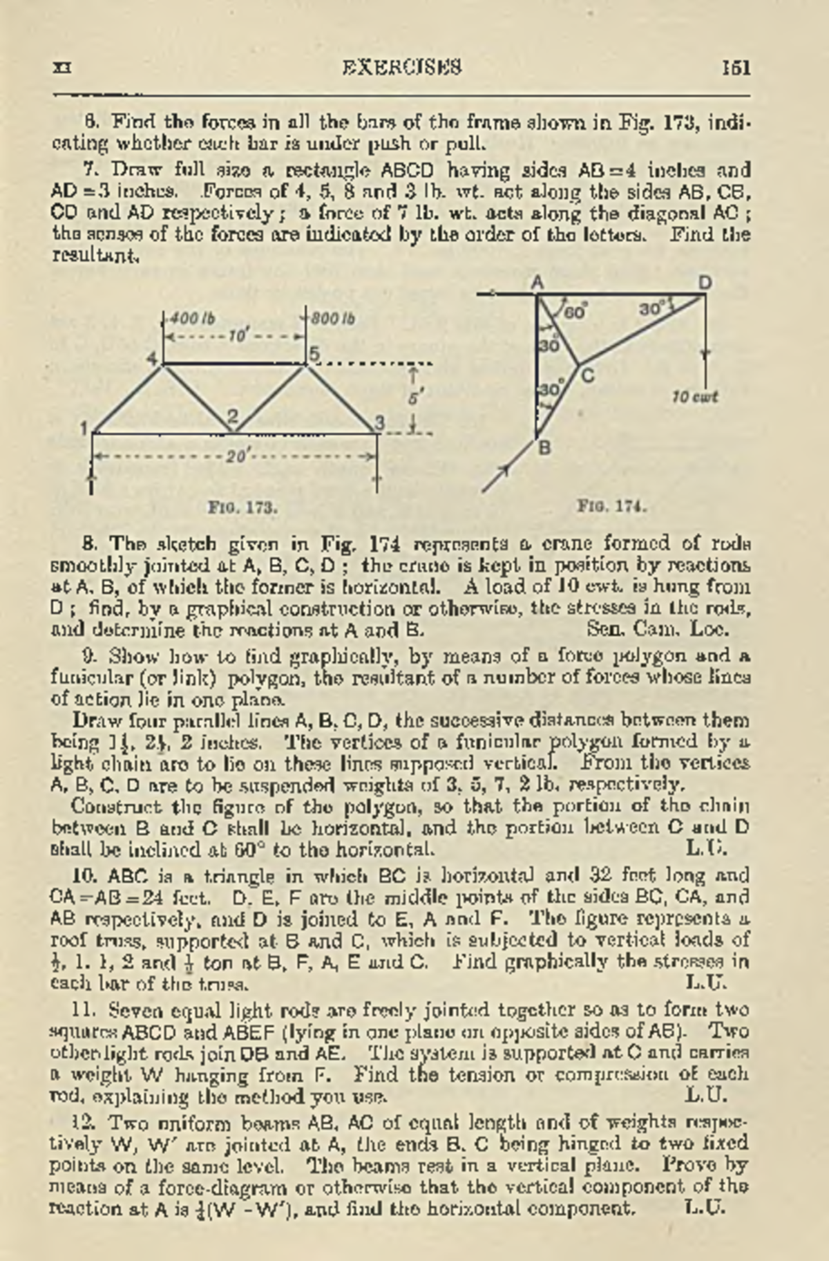 A Text Book of Physics – Part 88: Frame Forces & Stresses Analysis ...