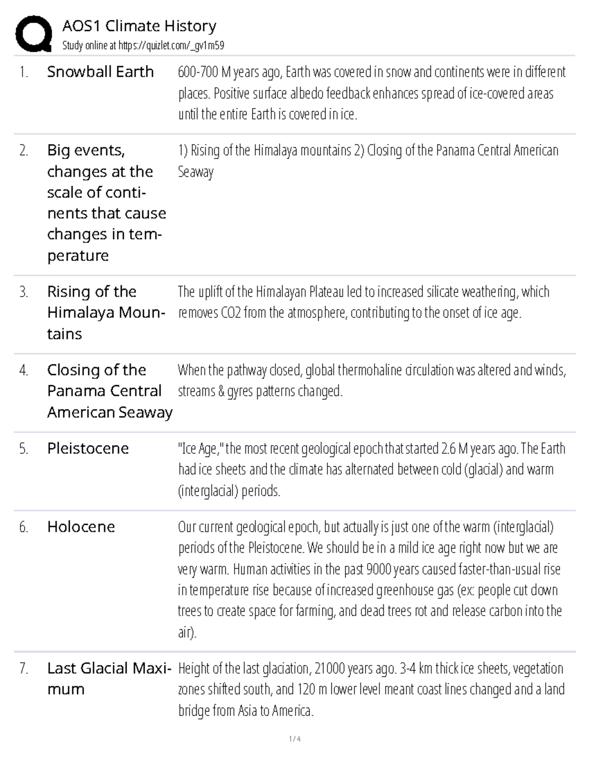 AOS1 Climate History Study: Key Events and Climate Changes Explained ...