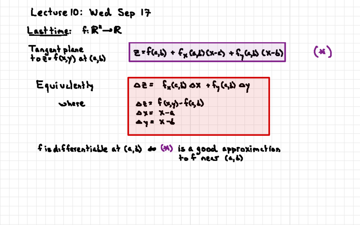 Calculus I Lecture Notes: Chain Rule & Differentiability - Studocu