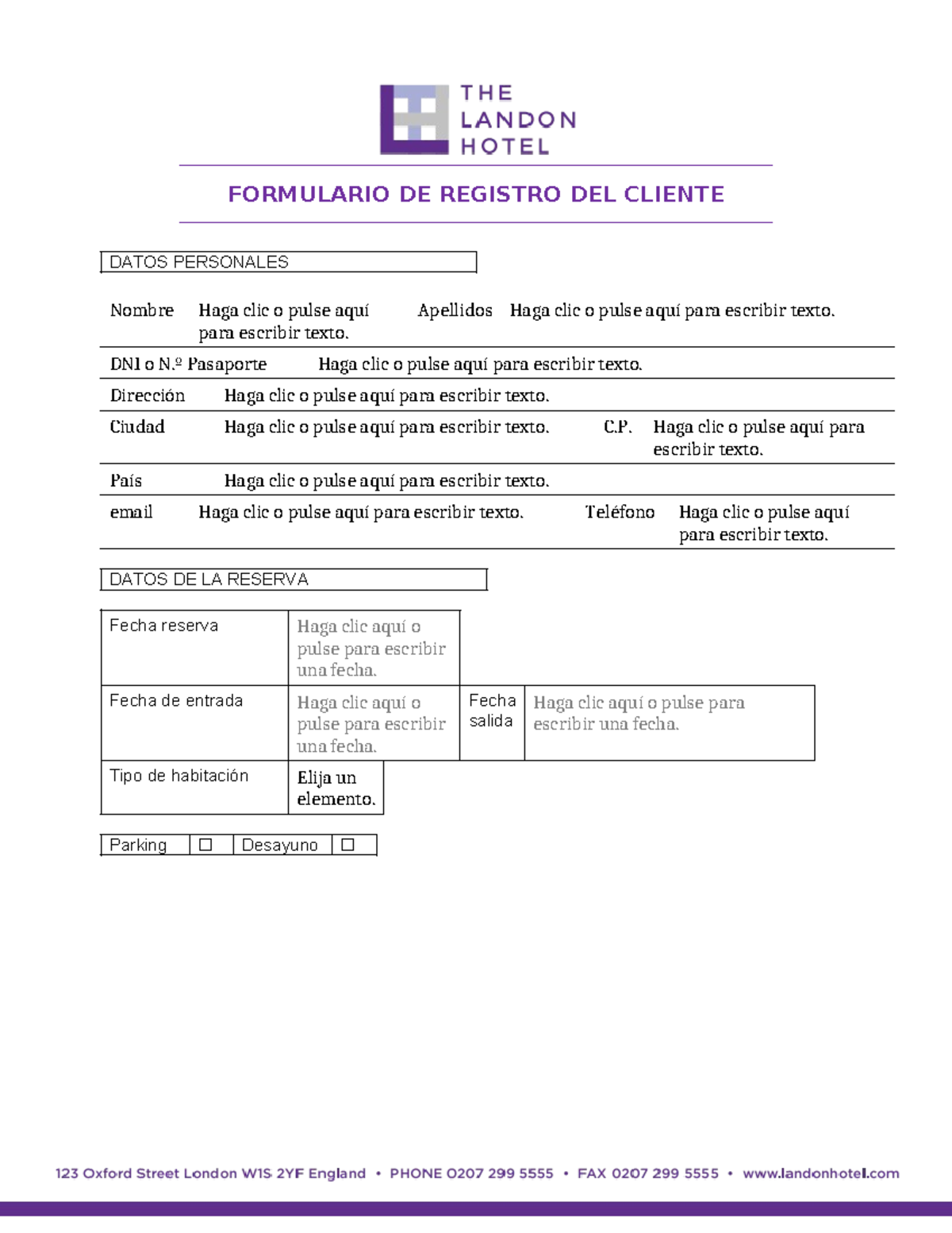 02Formulario Registro Cliente controles - FORMULARIO DE REGISTRO DEL CLIENTE DATOS PERSONALES ...