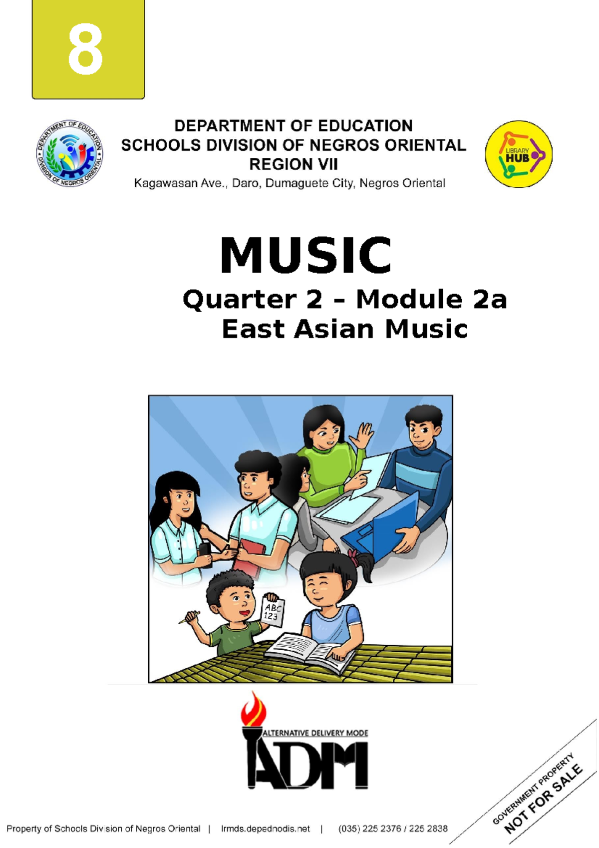 MUSIC 8 Q2 Module 2a: Exploring East Asian Music - Studocu
