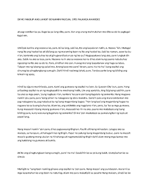 Pag-aantas ng Salita - Tindi ng Kahulugan o Clining – Ito ay pag-aayos ...