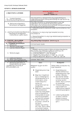 MATH4 Q4 MOD6 - melcs - Mathematics Quarter 4 – Module 6: Collecting and Organizing Data using ...