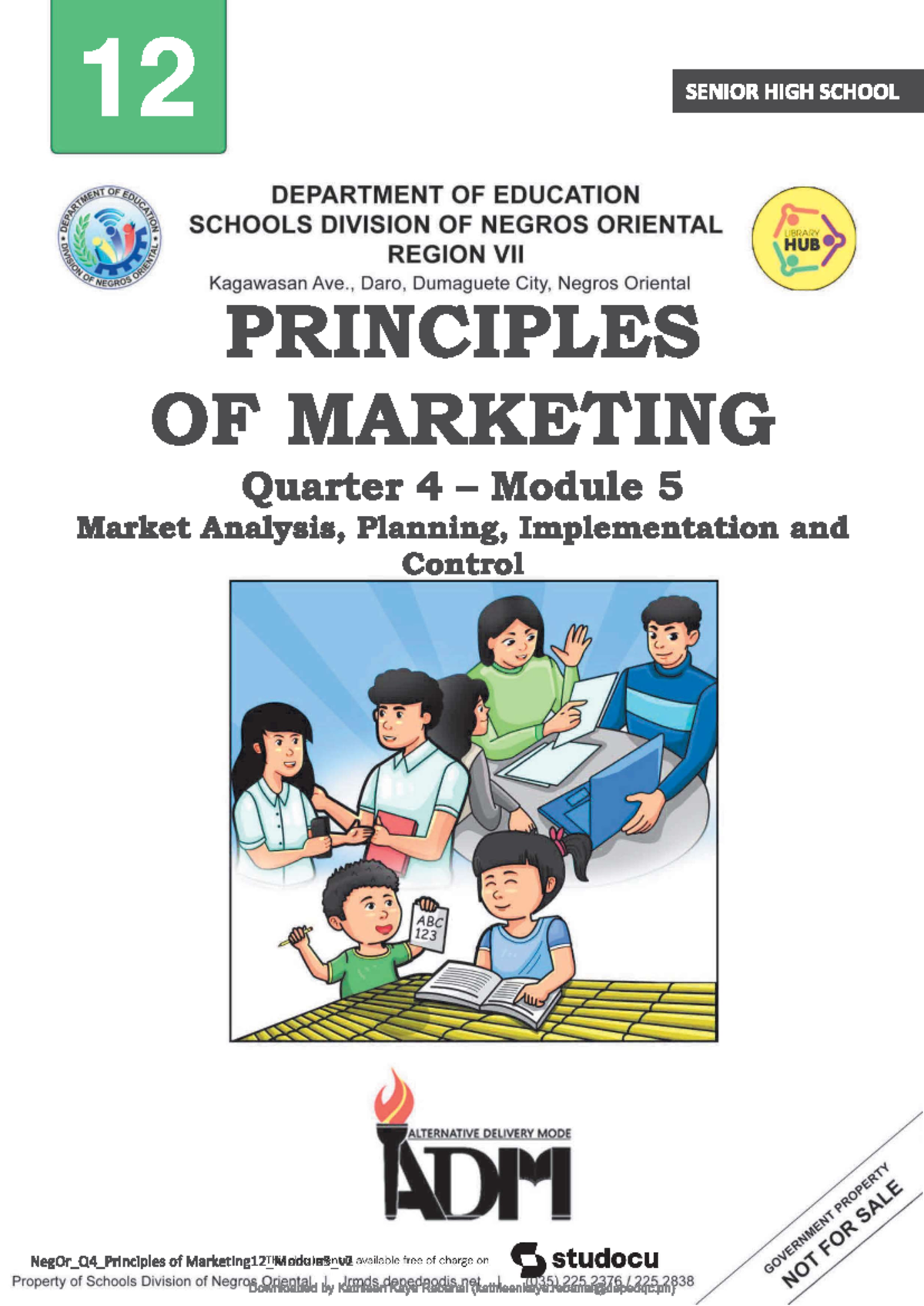 POM-mod-5-student-copy - 12 SENIOR HIGH SCHOOL OF DEPARTMENT OF ...