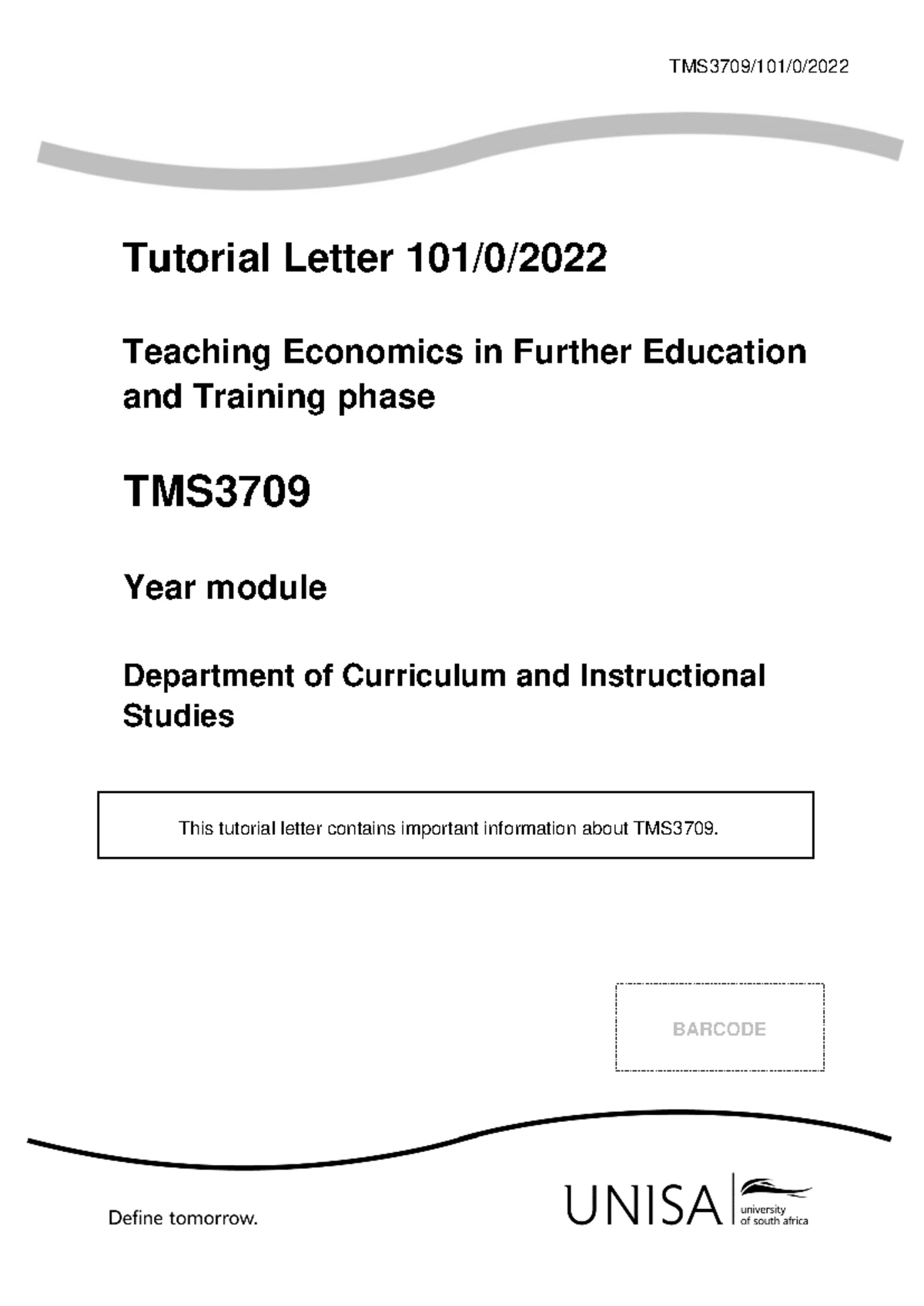 2025 EMS Term 2 Gr. 9 Baseline Assessment Question Paper - Studocu