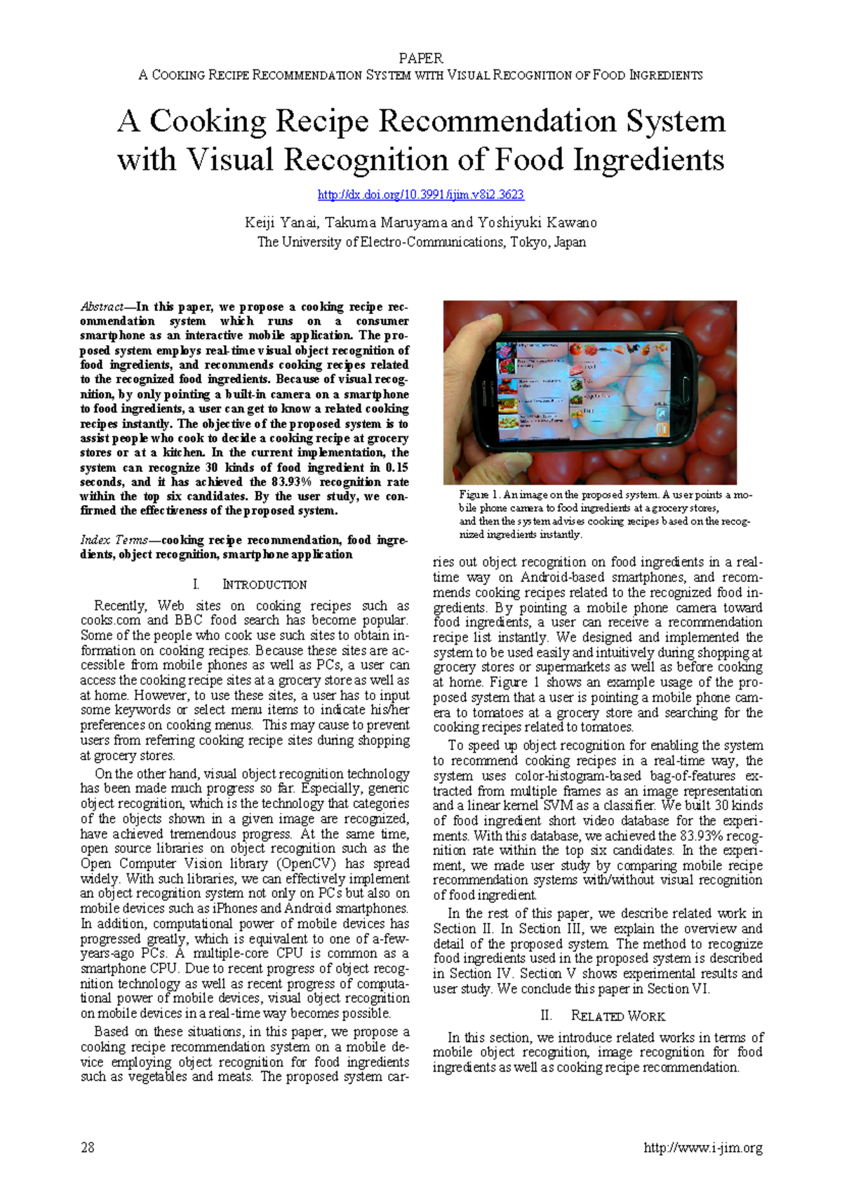 A Cooking Recipe Recommendation System (Course Code: 101) Using Visual ...