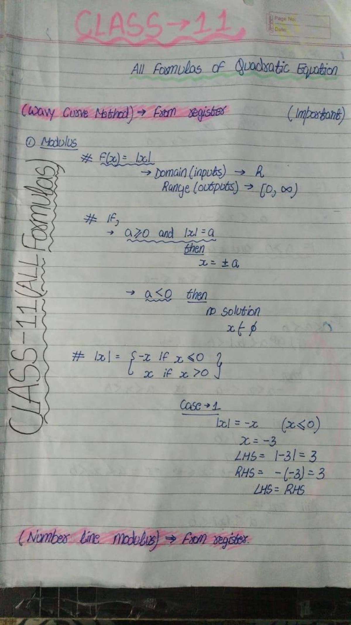 Class 11 Maths IIT Formula Sheet - Essential Calculations Guide - Studocu
