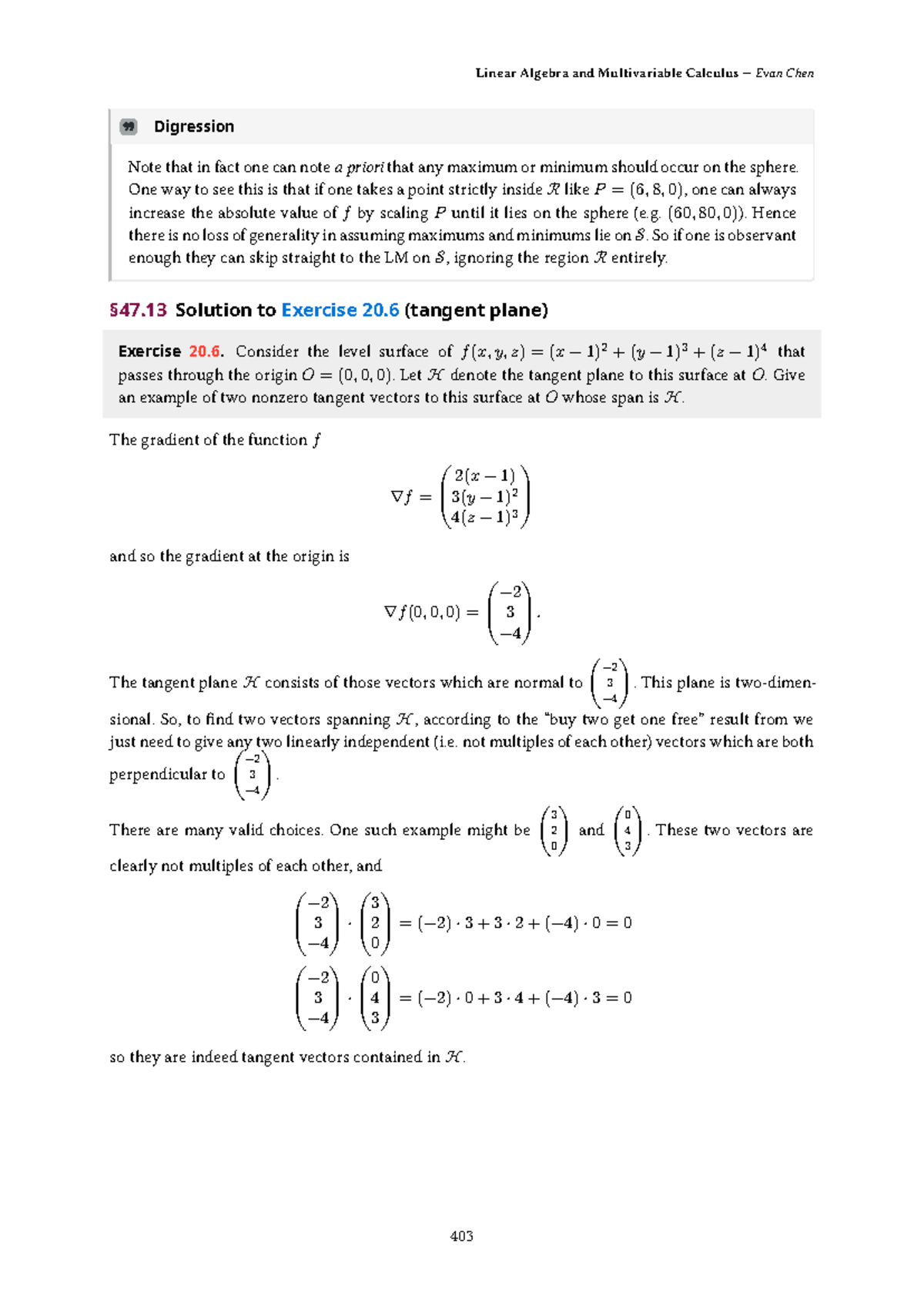 Calculus Notes Summary: Linear Algebra & Multivariable Calculus - Studocu