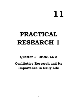 Quarter 1 Module 3 Practical Research 1 edtd - 1 11 Compiler ...