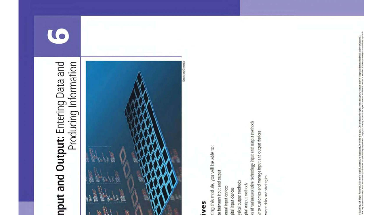 Discovering Computers 17E - Lecture Notes and Course Overview - Studocu