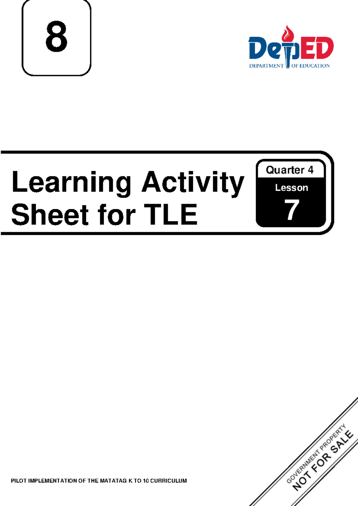 TLE 8 Q4 Lesson 7 Learning Activity Sheet: Diagnostics in RAC Systems ...