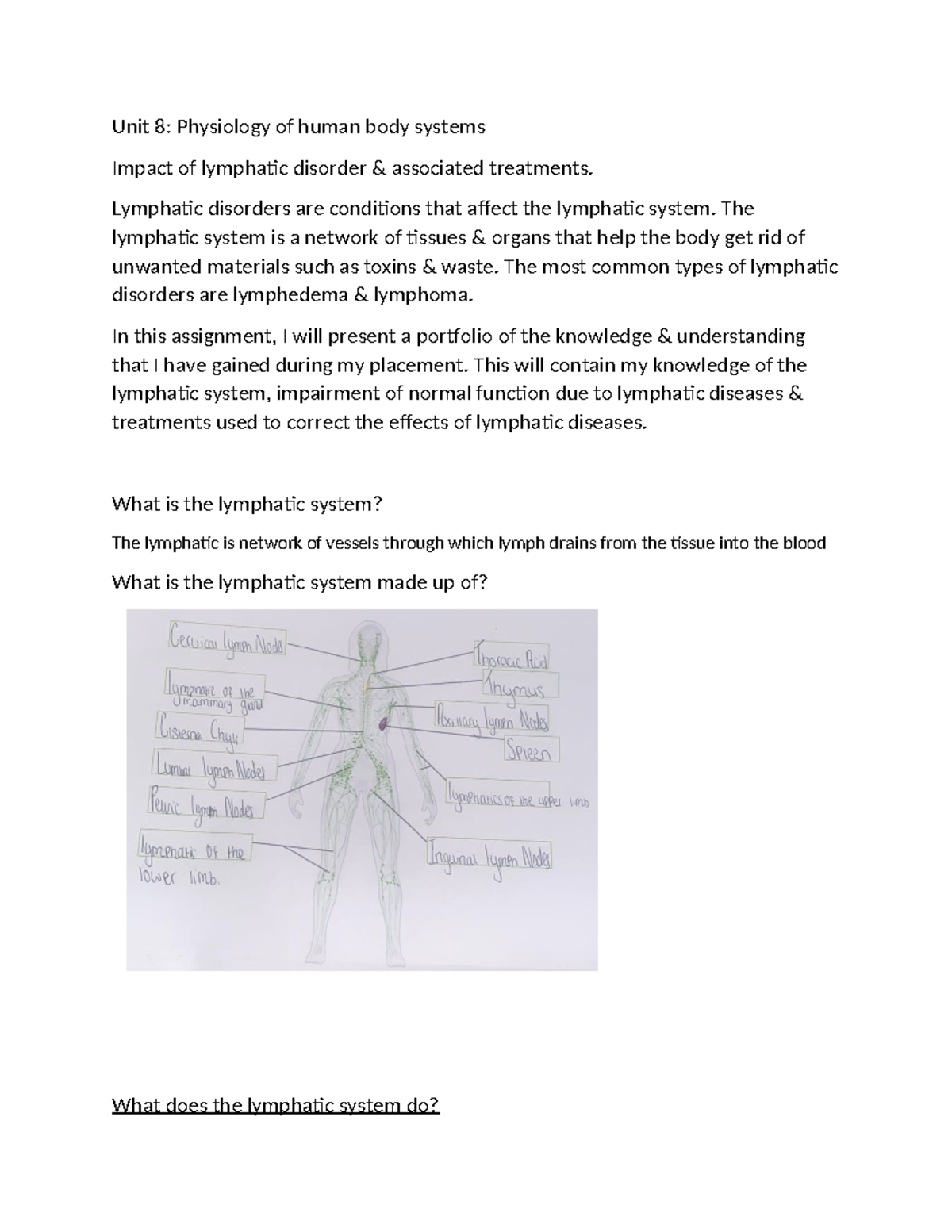 8B - Unit 8: Physiology of human body systems - Unit 8: Physiology of ...