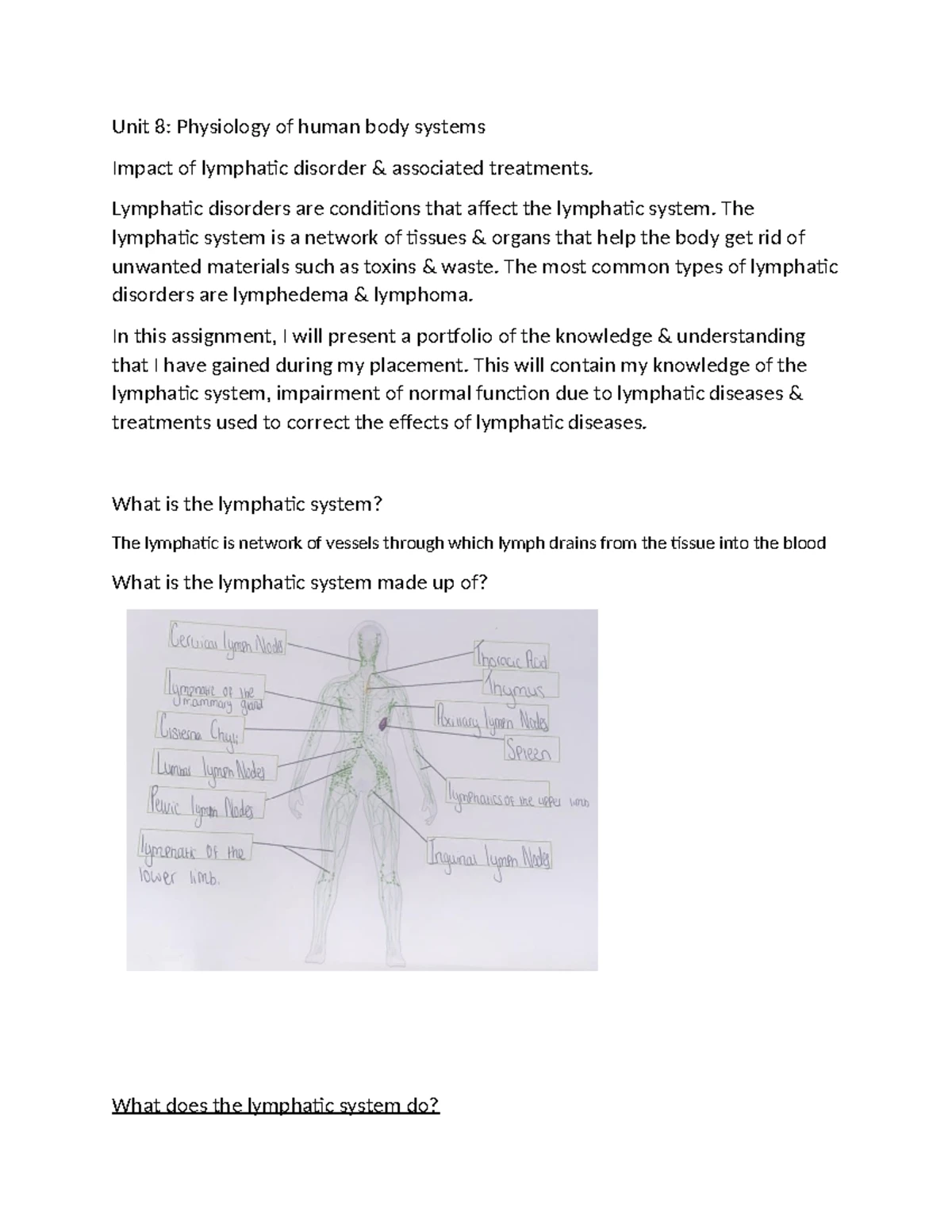 8B - Unit 8: Physiology of human body systems - Unit 8: Physiology of ...