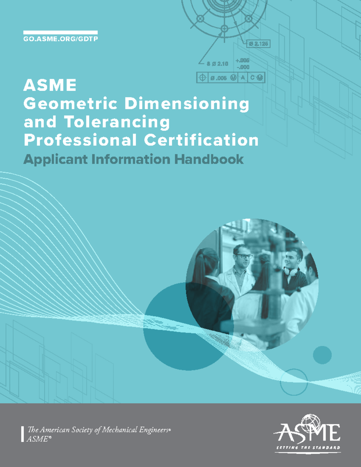 ASME GDTP Certification: Applicant Information Handbook 2017 - Studocu