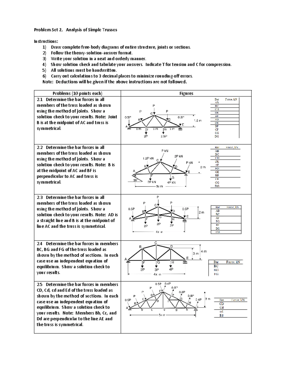 Structural Theory Refresher SET pdfbooksforum - STRUCTURAL THEORY REFRESHER SET SITUATION 1: A 9 ...