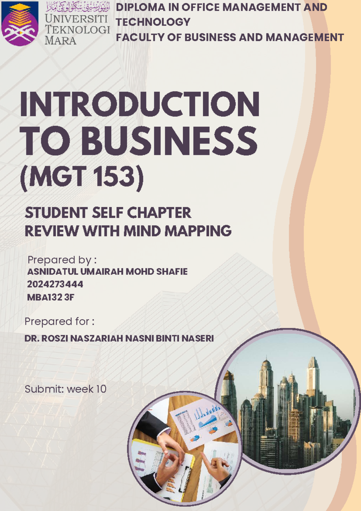 MGT 153 Chapter 3 Review: Business Ownership Structures & Mind Mapping ...