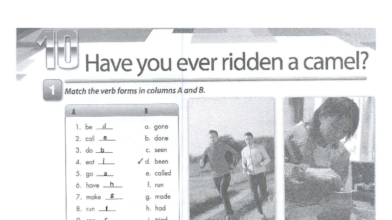 Tarea 10 - Have You Ever Ridden a Camel? - Studocu