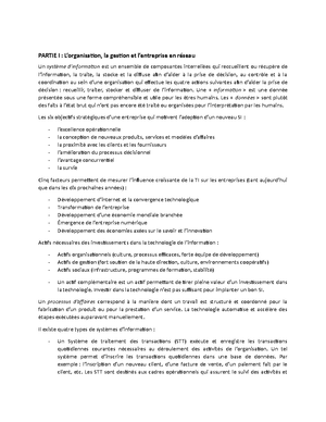 ADM 2006 TN3 - ADM 2006 Les systèmes d’information de gestion Travail noté 3 10 POINTS Consignes ...