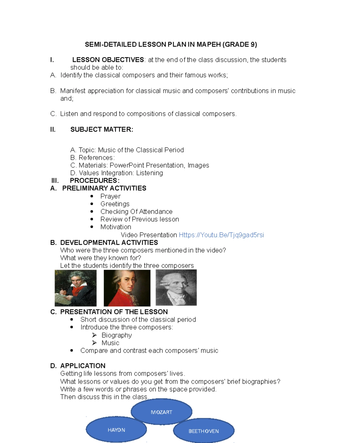 PE Grade 9 Lifestyle AND Weight Management ST LP-converted - MAPEH Grade 9 LIFESTYLE AND WEIGHT ...