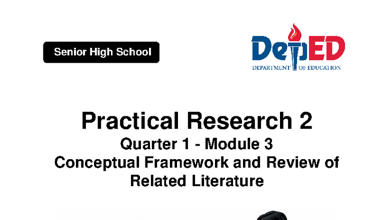 Co Q1 Practical Research 2 Module 3 Conceptual Framework Definitions